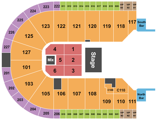 Acrisure Arena Tickets & Seating Chart - ETC