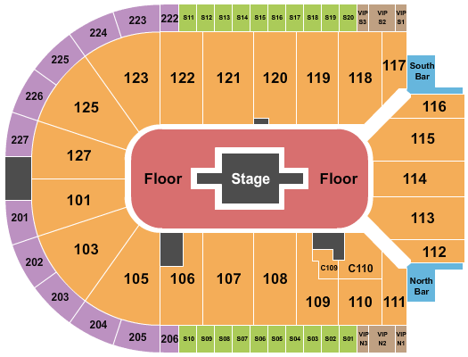 Acrisure Arena Tickets & Seating Chart - ETC