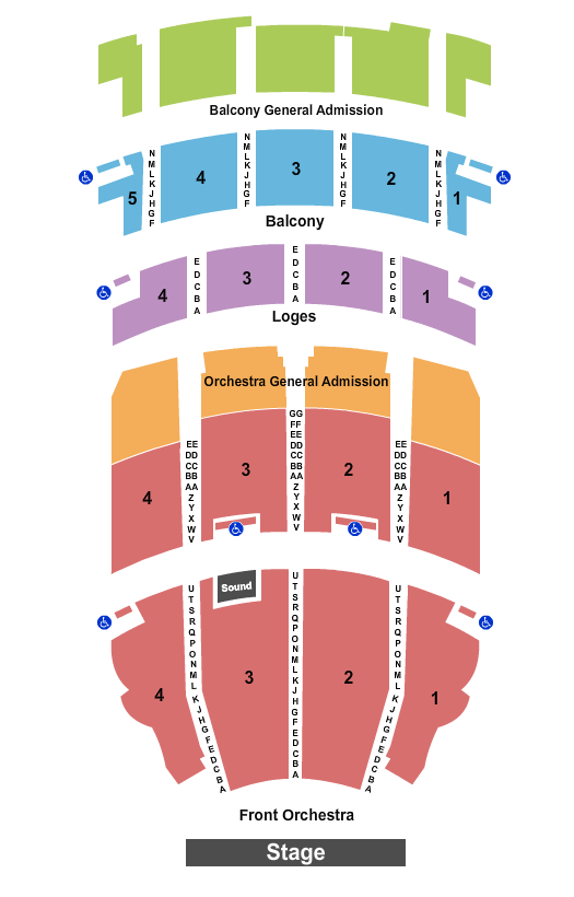 Akron Civic Theatre Tickets & Seating Chart - ETC