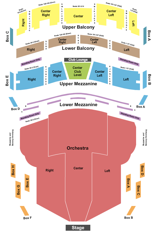 Broward Center Au Rene Seating Chart