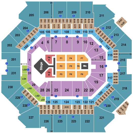 Barclays Center Tickets & Seating Chart - ETC