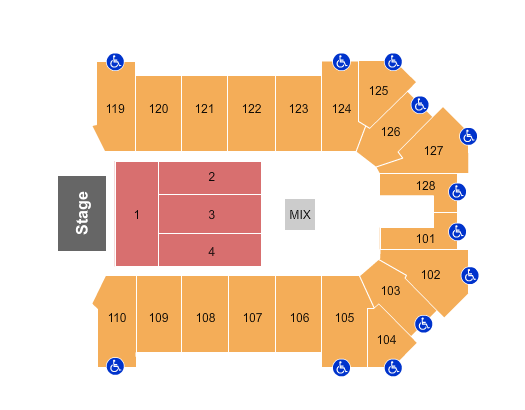 Ford Park Arena Tickets & Seating Chart - Event Tickets Center