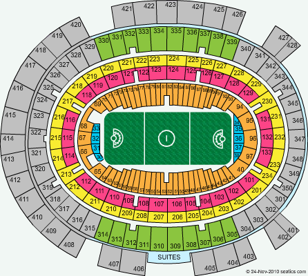 NY Titans at Madison Square Garden Seating Chart | Close Seats