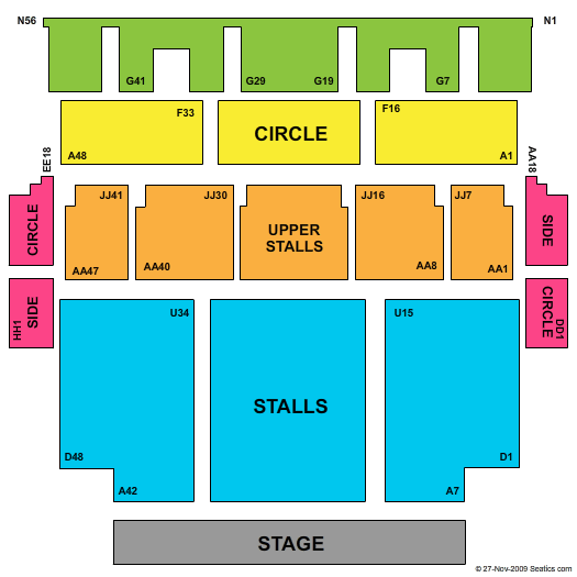 Portsmouth Guildhall Seating Chart For All Events
