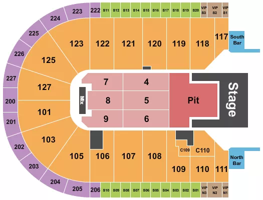 Acrisure Arena Tickets & Seating Chart - ETC