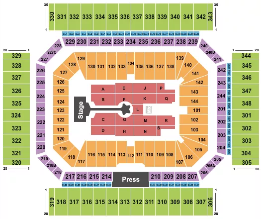 Alamodome Tickets & Seating Chart - Event Tickets Center
