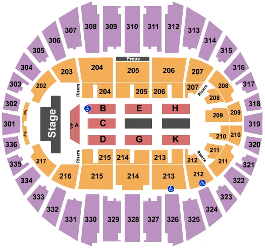 Nashville Memorial Coliseum Seating Chart