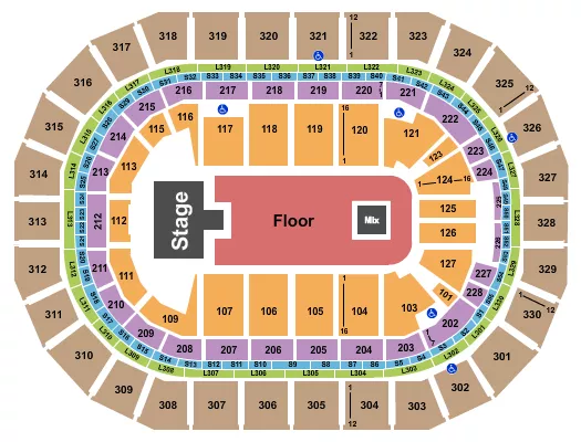 Canada Life Centre Tickets & Seating Chart - ETC