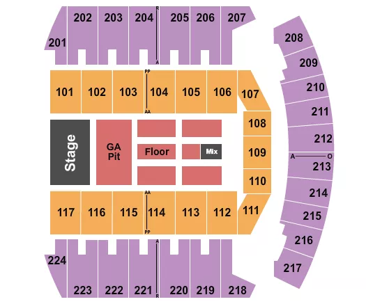 Bismarck Event Center Events