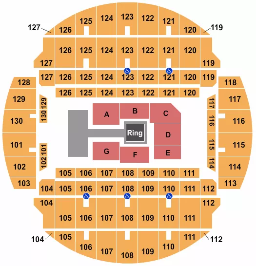 Bojangles Coliseum Tickets & Seating Chart - ETC
