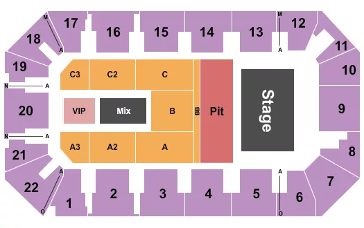 Cambria County War Memorial Arena: Tickets, Schedule & Seating