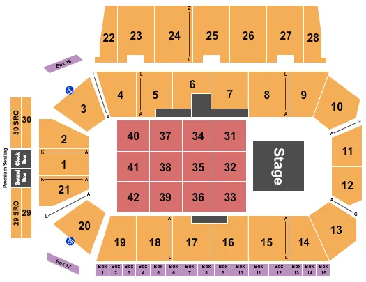 Centre 200 Events, Tickets, and Seating Charts