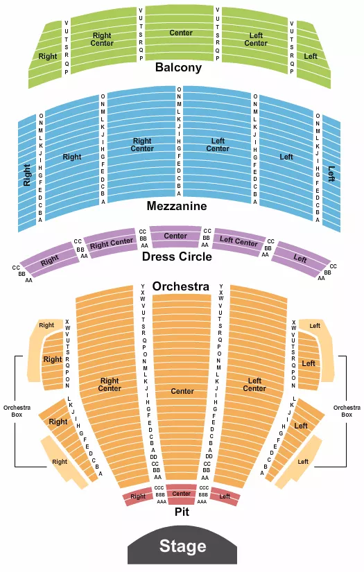 Citizens Bank Opera House Events, Tickets, and Seating Charts