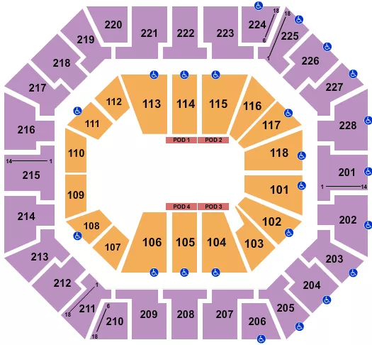 Colonial Life Arena Tickets & Seating Chart - ETC