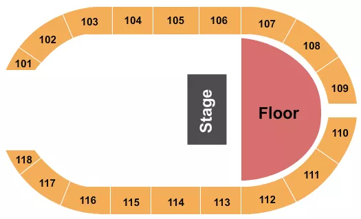 Crossroads Arena Tickets & Seating Chart - ETC