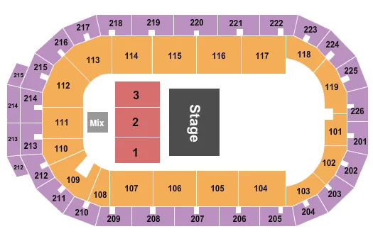 Cure Insurance Arena Tickets & Seating Chart - ETC