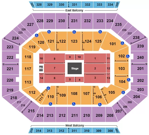 Dcu Center Seating Chart With Rows Photos At DCU Center