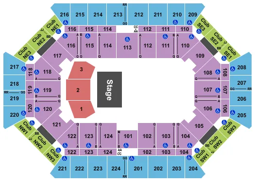 Donald L. Tucker Center Events, Tickets, and Seating Charts