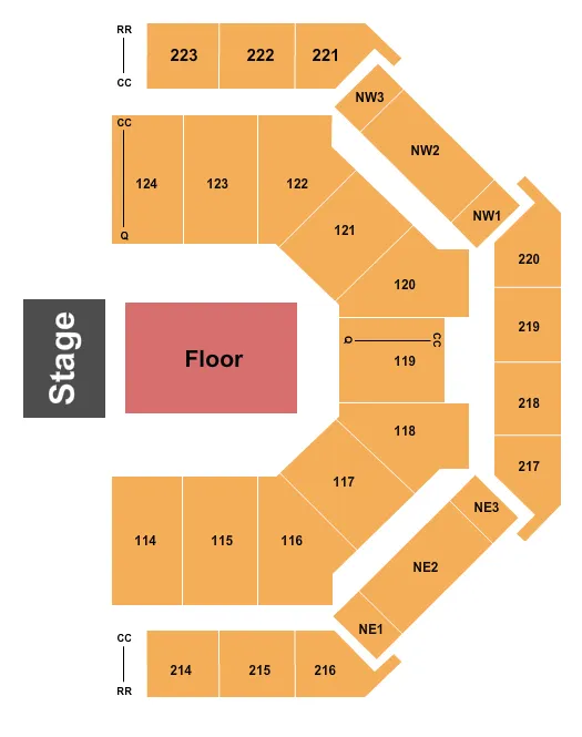 Donald L. Tucker Civic Center Tickets & Seating Chart - ETC