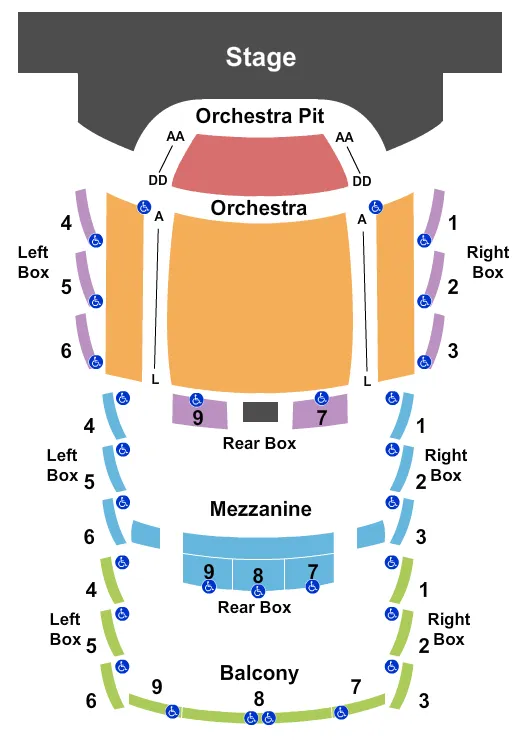 Duke Family Performance Hall Shows