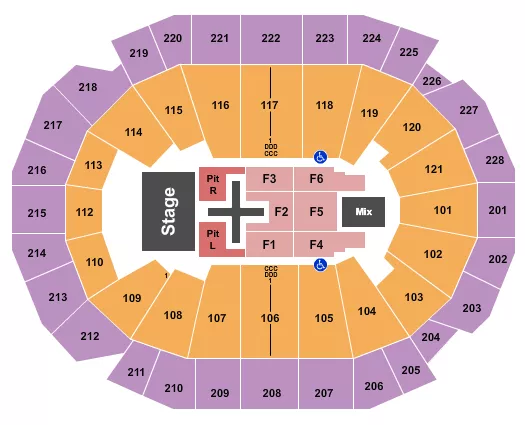 Fiserv Forum Tickets & Seating Chart - Event Tickets Center