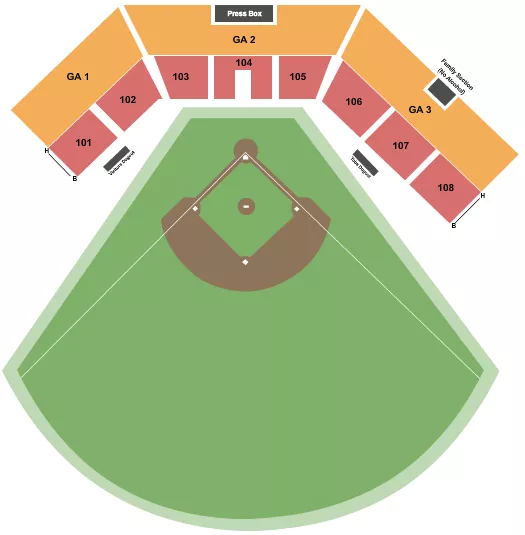 Wilson Tobs vs. Peninsula Pilots in Wilson Tickets - 08/02/2025 6:40 PM
