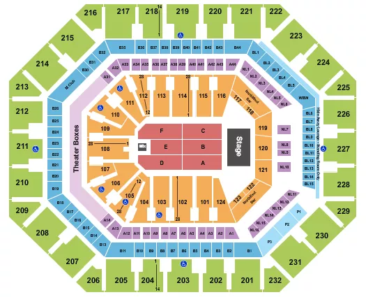 Footprint Center Tickets & Seating Chart - ETC