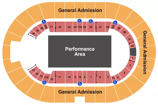 Denver Coliseum Circus Seating Chart