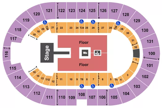 Freeman Coliseum Tickets & Seating Chart - ETC