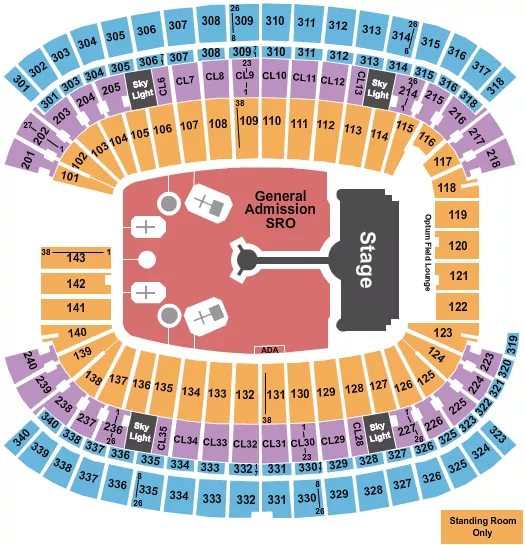 Gillette Stadium Concerts