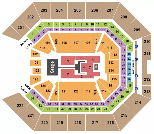 Golden 1 Center Tickets & Seating Chart - ETC