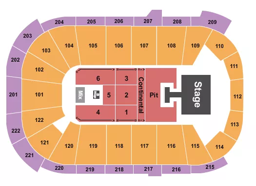 Huntington Center Seating Chart Basketball
