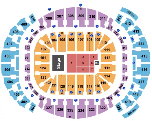 Kaseya Center Tickets And Seating Chart Event Tickets Center
