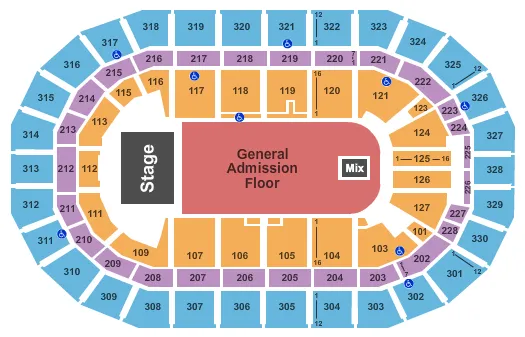 Canada Life Centre Tickets & Seating Chart - ETC