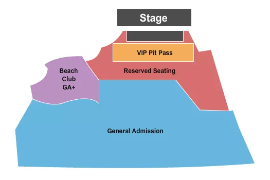Marina Green Park Tickets & Seating Chart - ETC