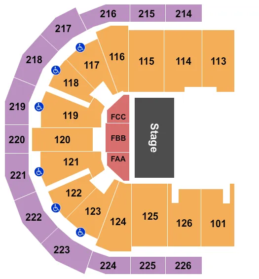 Maverik Center Tickets & Seating Chart - ETC