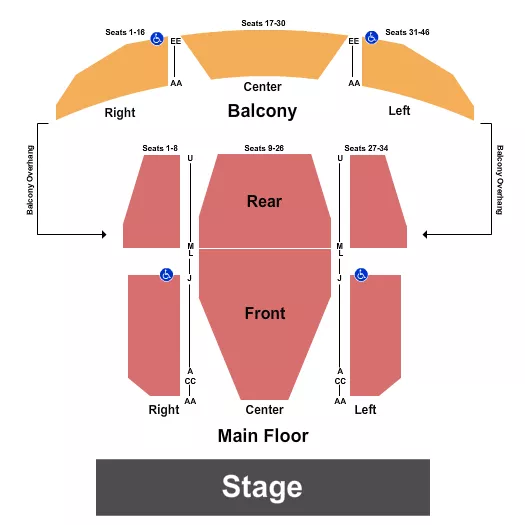 McCoy Center Events, Tickets, and Seating Charts