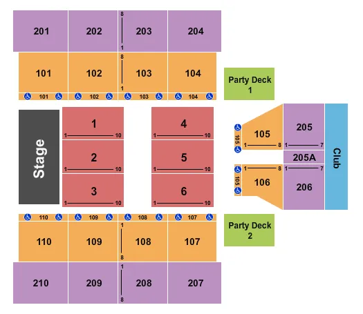 Oshkosh Arena Tickets & Seating Chart - ETC
