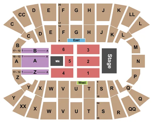 Aac Seating Chart Kevin Hart | Cabinets Matttroy