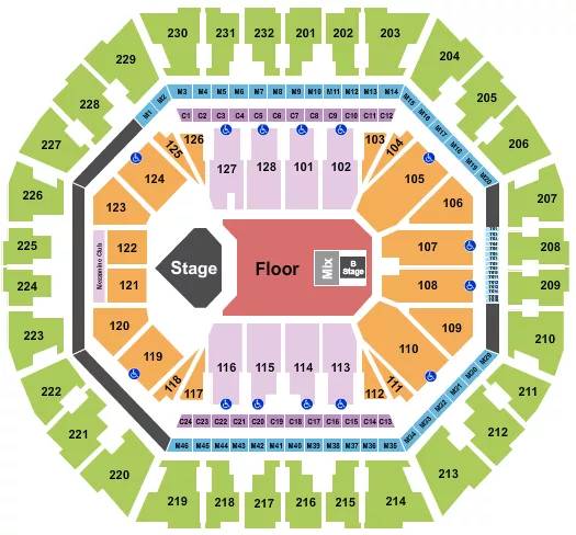 Oakland Arena Tickets & Seating Chart - Event Tickets Center