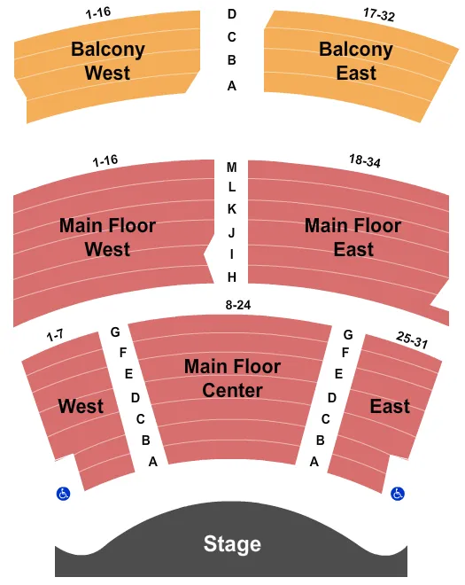Ohio Star Theater Tickets & Seating Chart - ETC