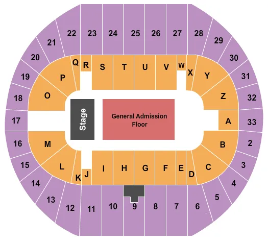 Pacific Coliseum Tickets & Seating Chart - ETC