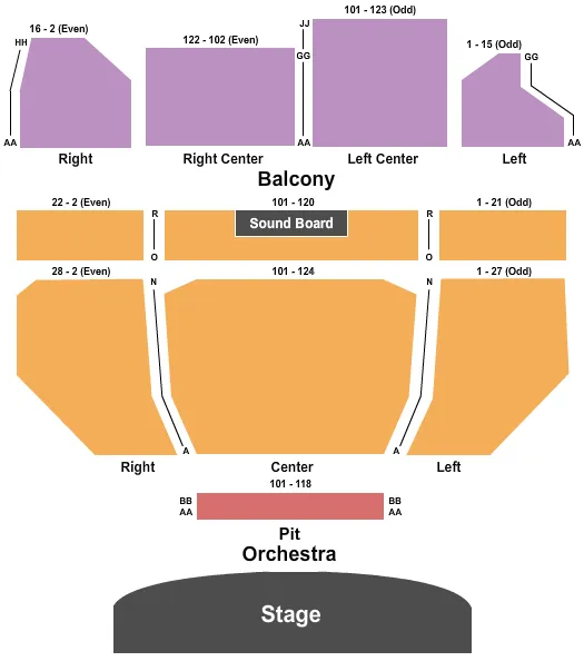 Paramount Theatre Seattle Seating Map | Cabinets Matttroy