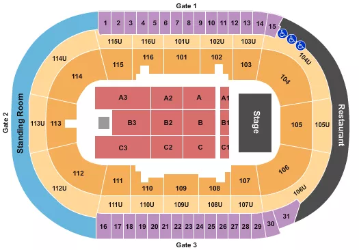 Prospera Place Events, Tickets, and Seating Charts
