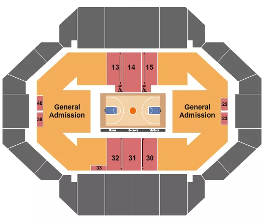Rupp Arena Seating Chart Men's Basketball – UK Athletics