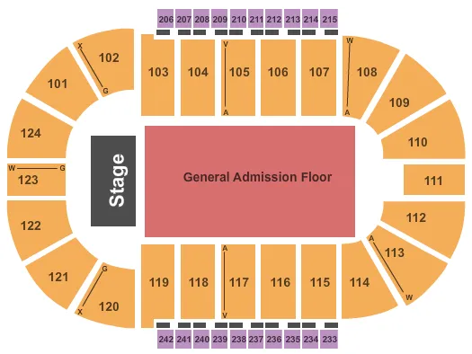 Santander Arena Seating Chart Wwe | Cabinets Matttroy