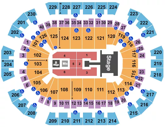 Save Mart Center Tickets & Seating Chart - ETC