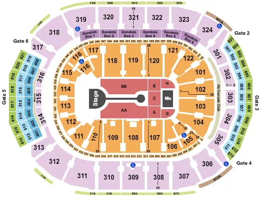 Scotiabank Arena Tickets & Seating Chart - ETC