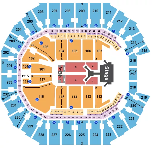 Spectrum Center Tickets & Seating Chart - ETC