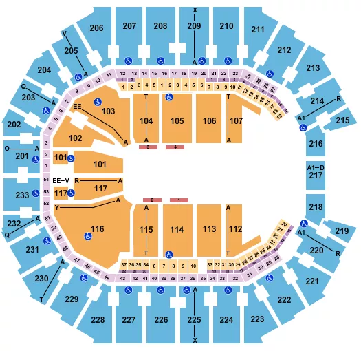 Spectrum Center Tickets & Seating Chart - ETC
